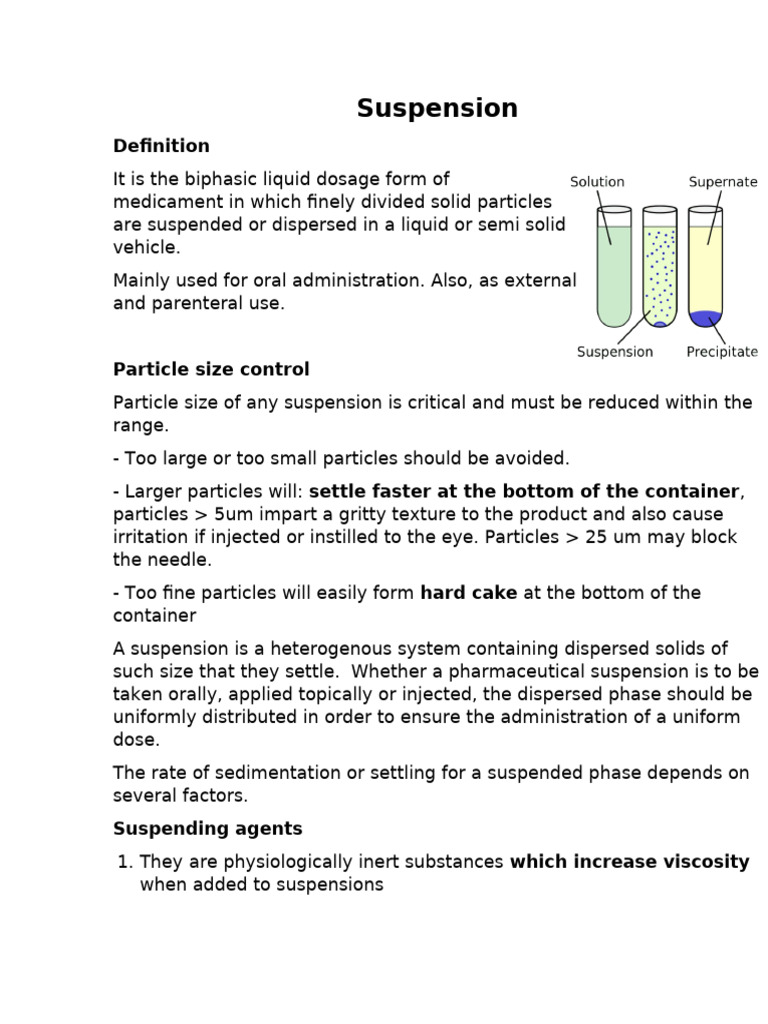 Emulsion, Suspension, Lotion, Liniment | PDF | Emulsion | Topical ...