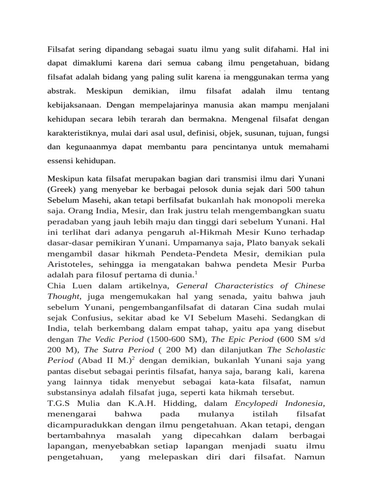 Mengenal Filsafat | PDF