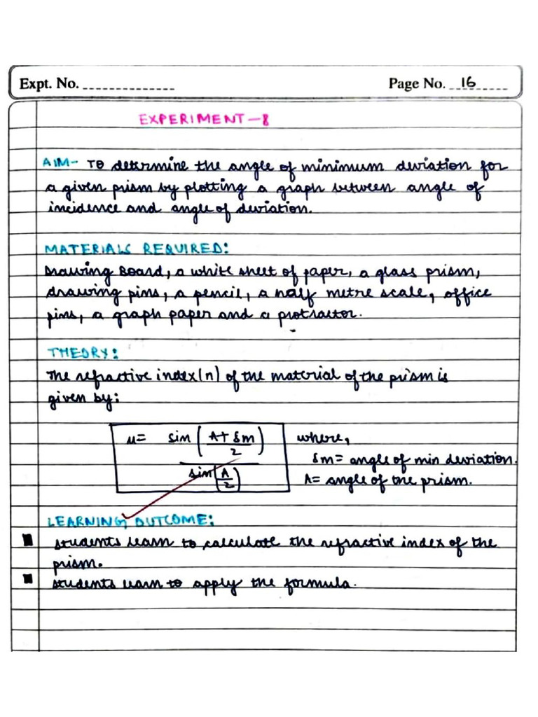 Experiment 4 (Physics) | PDF