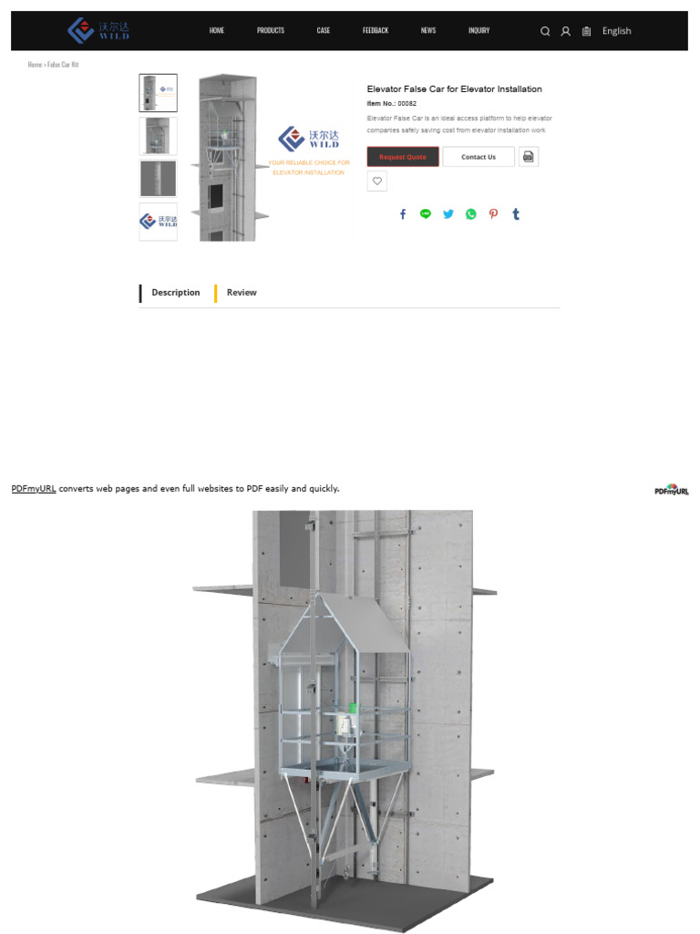 Wfalsecar Com Products Elevator-False-Car | PDF | Elevator ...