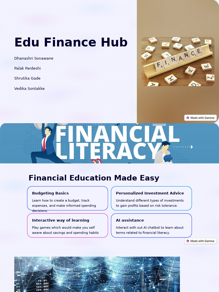 Edu-Finance-Hub | PDF