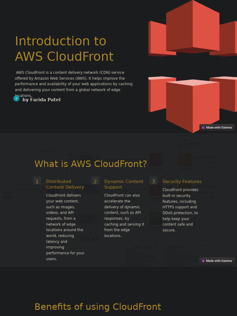 Introduction To AWS CloudFront | PDF | Cache (Computing) | World Wide Web