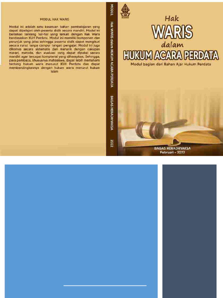 Hak Waris Dalam Hukum Perdata | PDF