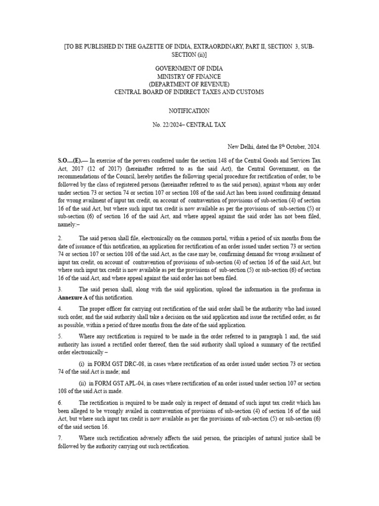 CT-22-2024 | PDF | Rectifier | Government