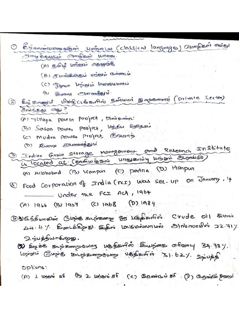 1000 SSC GK Questions 1670890565337 OB | PDF