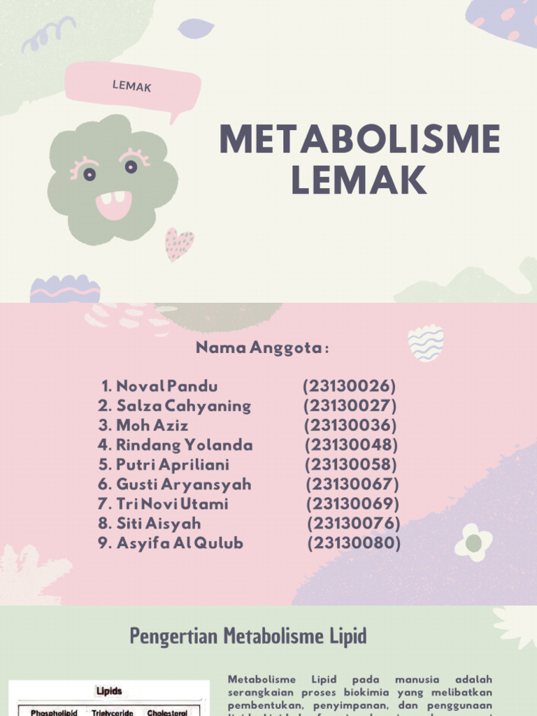 Metabolisme Lemak | PDF