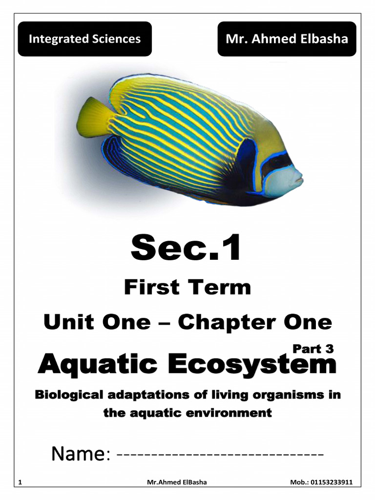 Sec.1 Unit One - Chapter One Part 3 2025 | PDF