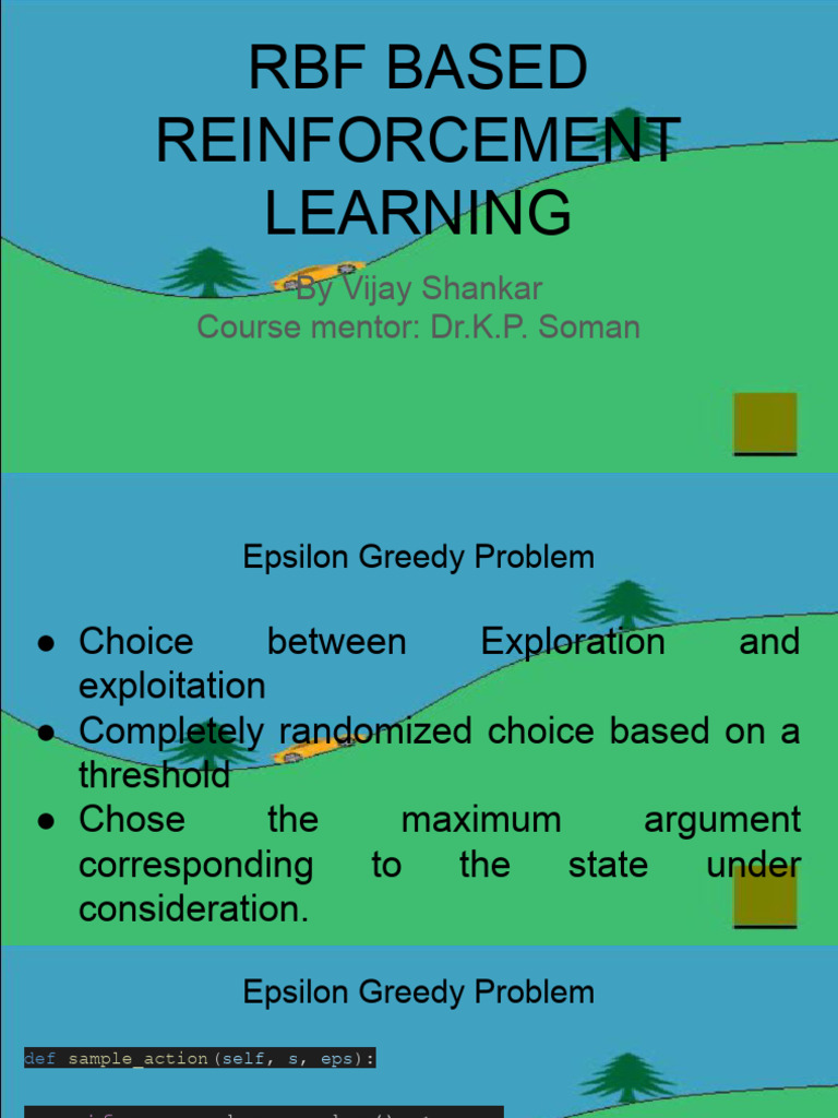 RBF Based Reinforcement Learning | PDF | Computers