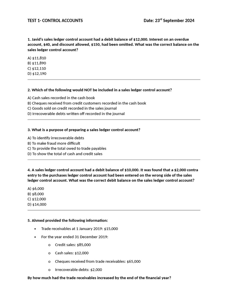 Test 1 | PDF