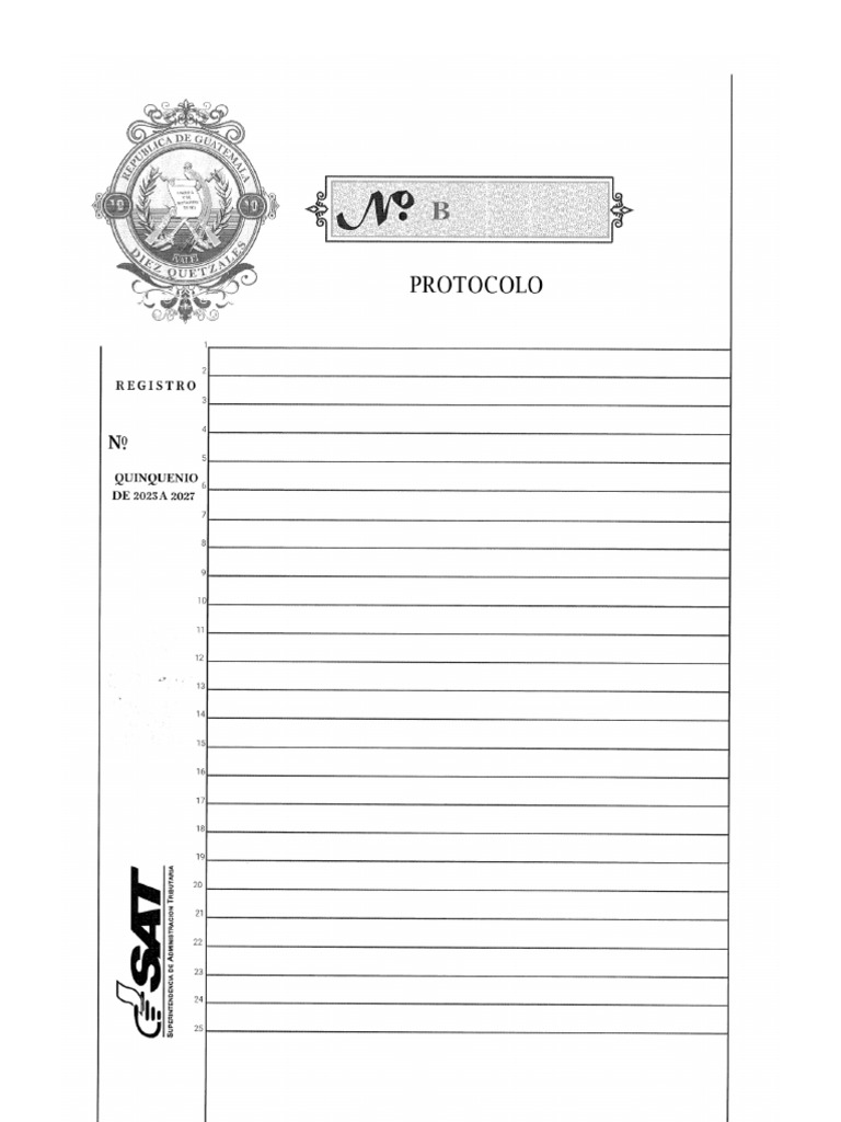 Hojas de Protocolo | PDF
