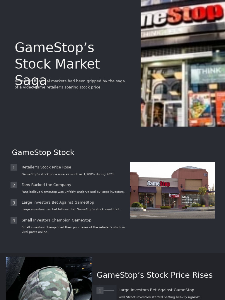 GameStop Stock Surge Explained | PDF