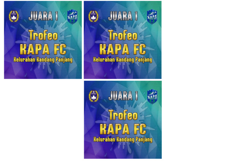 Label Piala | PDF