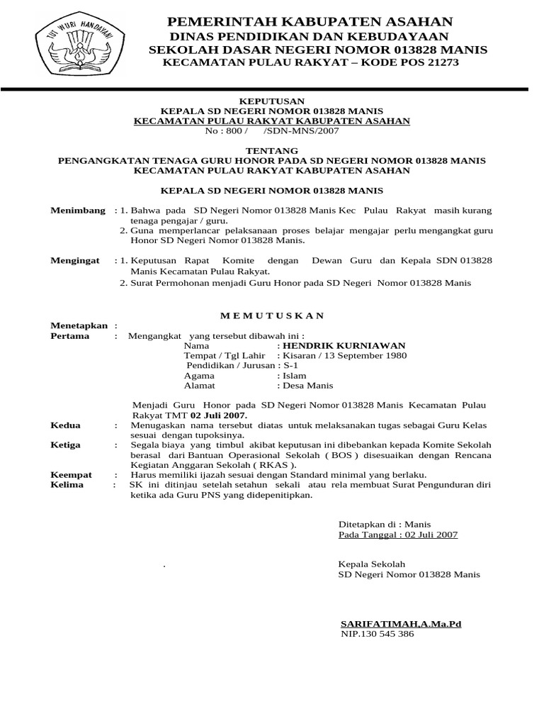 SK Honor SDN 010128 | PDF