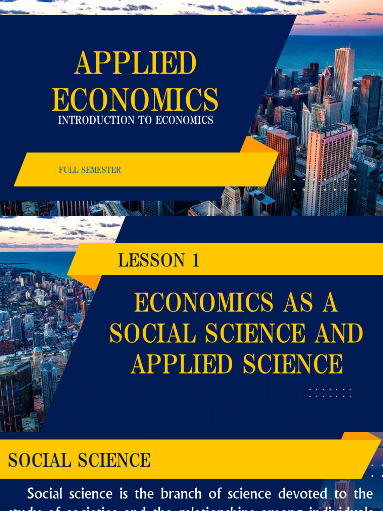 Introduction to Applied Economics | PDF | Demand | Social Sciences