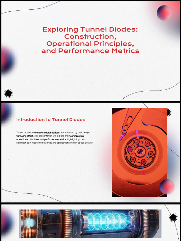 Tunnel Diodes: Construction & Applications | PDF | Science & Mathematics | Technology & Engineering