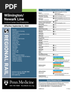 Wilmington/Newark Line Schedule 2025 | PDF | Septa | Delaware