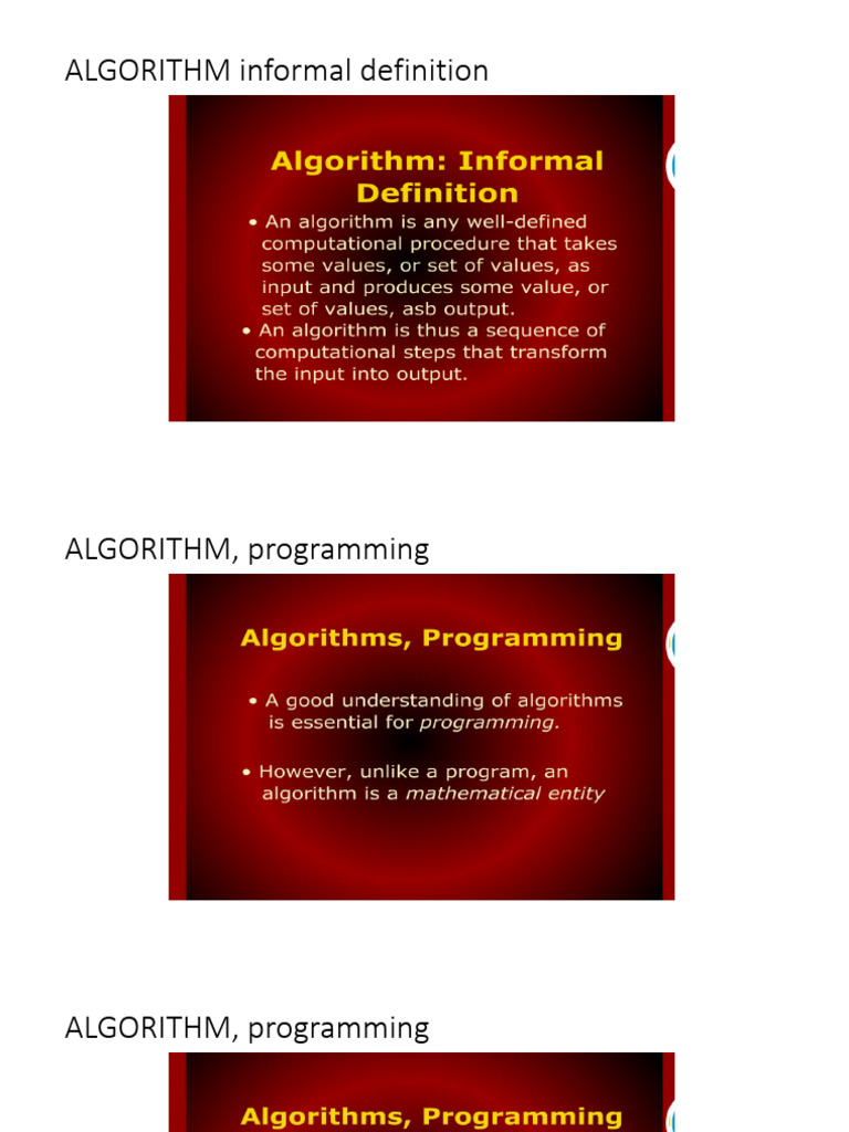 Algorithm | PDF