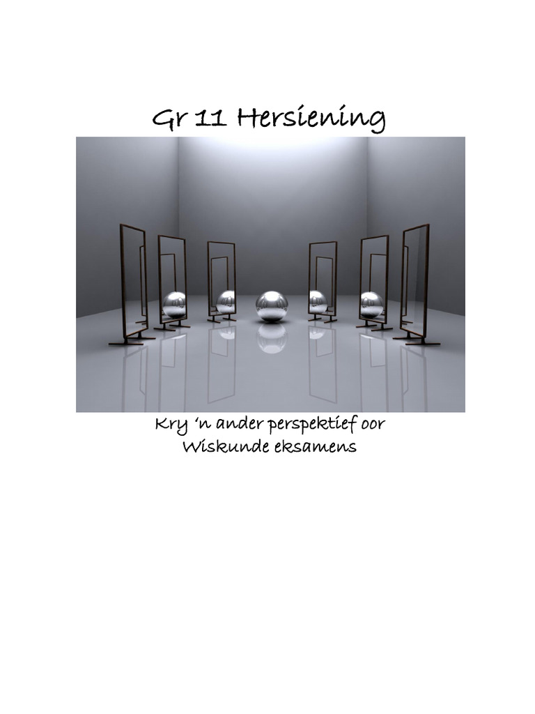 Graad 11 Wiskunde 2019.zp181663 | PDF