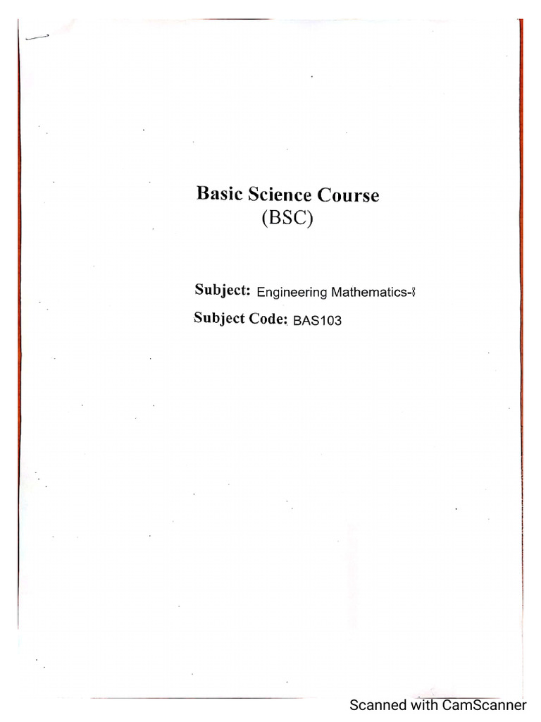 Bas103 Cae-I Solution | PDF