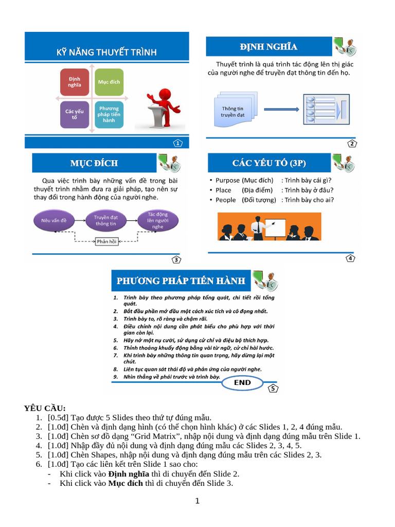 Bai Tap Powerpoint 4 (1) | PDF