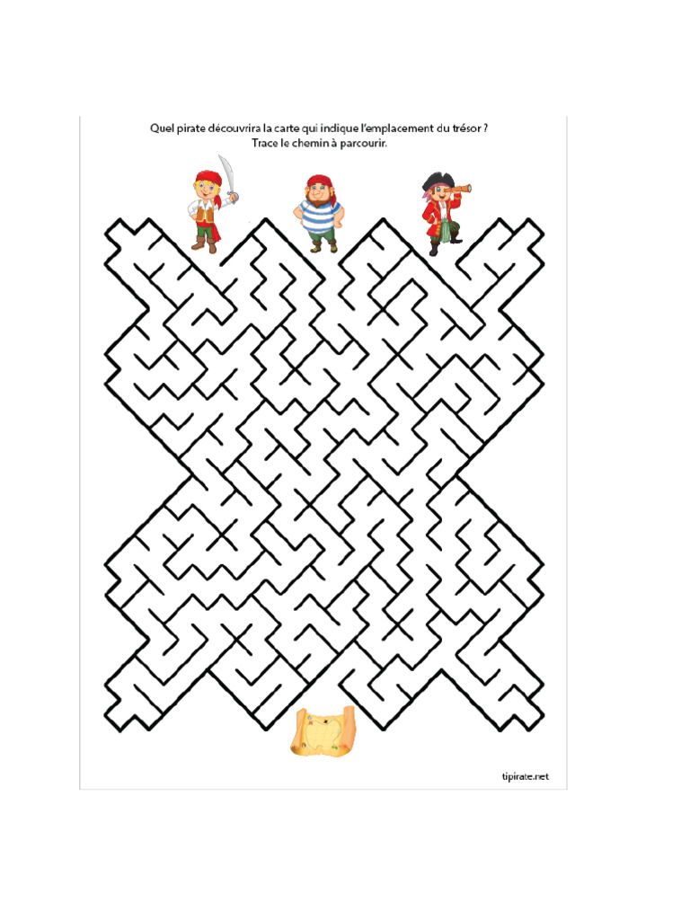 Trouve le bon chemin (moyen-difficile) | PDF