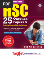 11th Science Physics Target | PDF