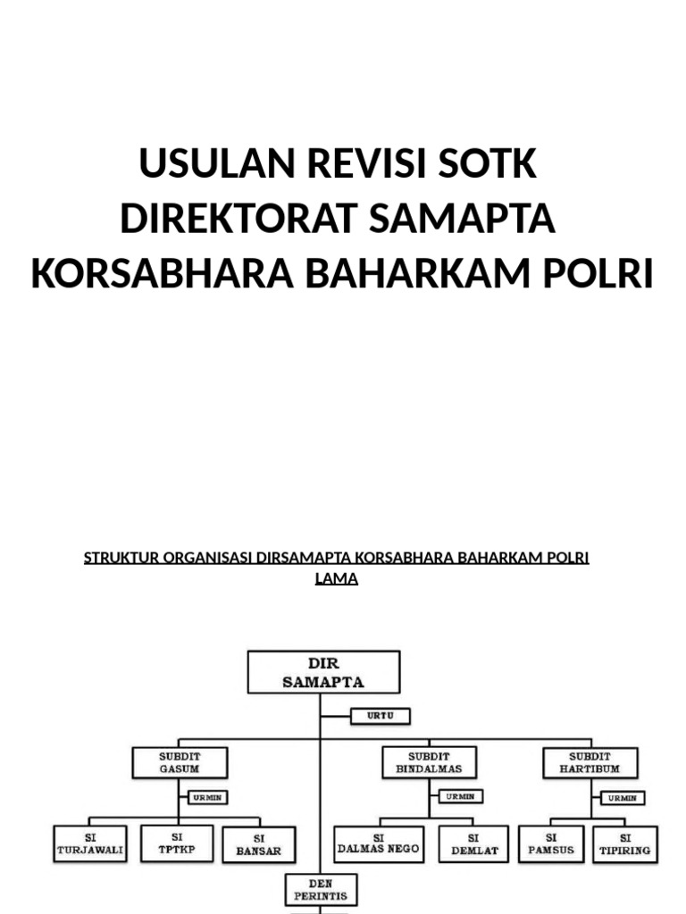 Usulan Revisi Sotk (2023) Agustus 2024 | PDF