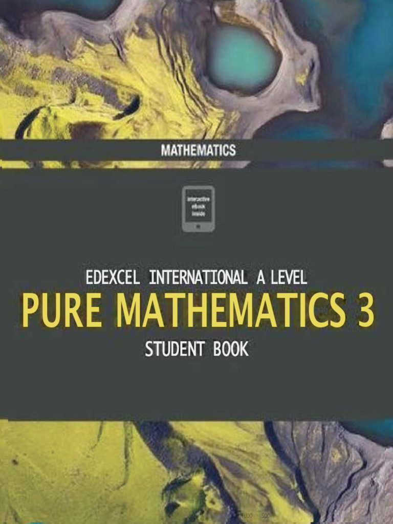 Pure Mathematics 3 | PDF