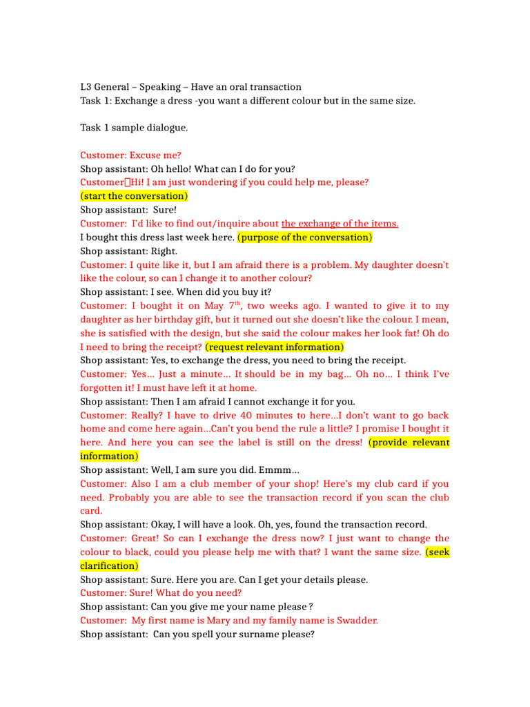 Dialogue Speaking Transcript | PDF | Career & Growth | Self-Improvement