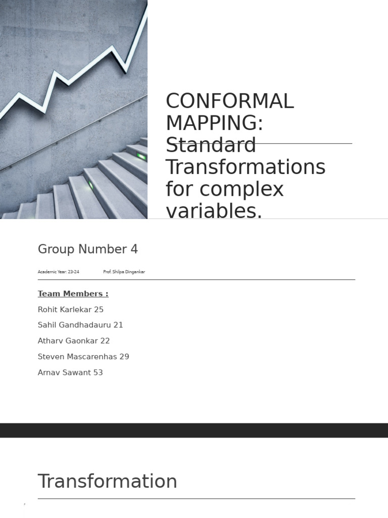 CONFORMAL MAPPING | PDF | Geometry | Mathematical Analysis