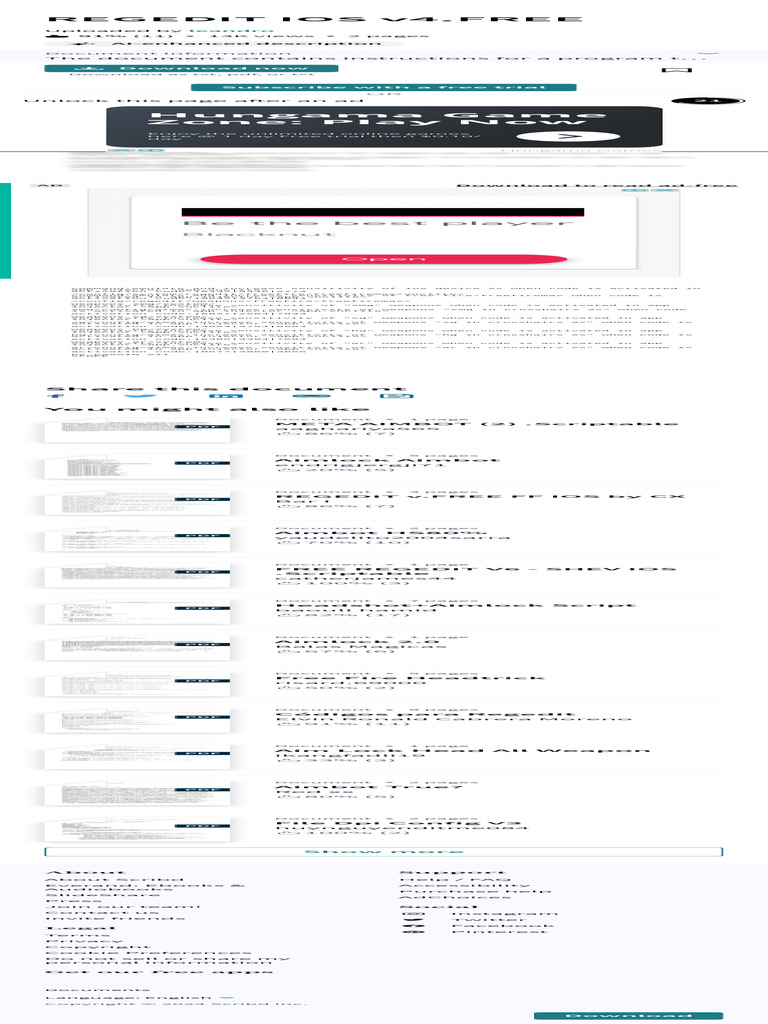 Regedit Ios V4.free PDF Mobile App Mobile Phones | PDF | Mobile App | Ios