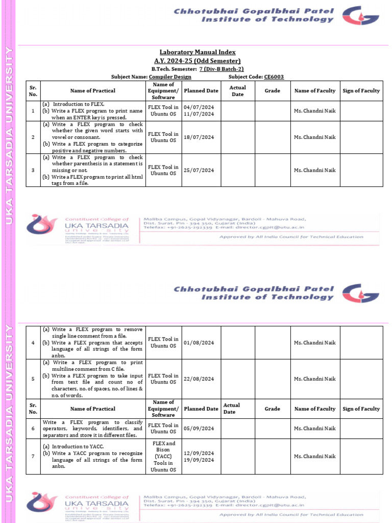 CAN_CD_LAB_INDEX_7B_B2 | PDF | Computer Programming | Software Engineering