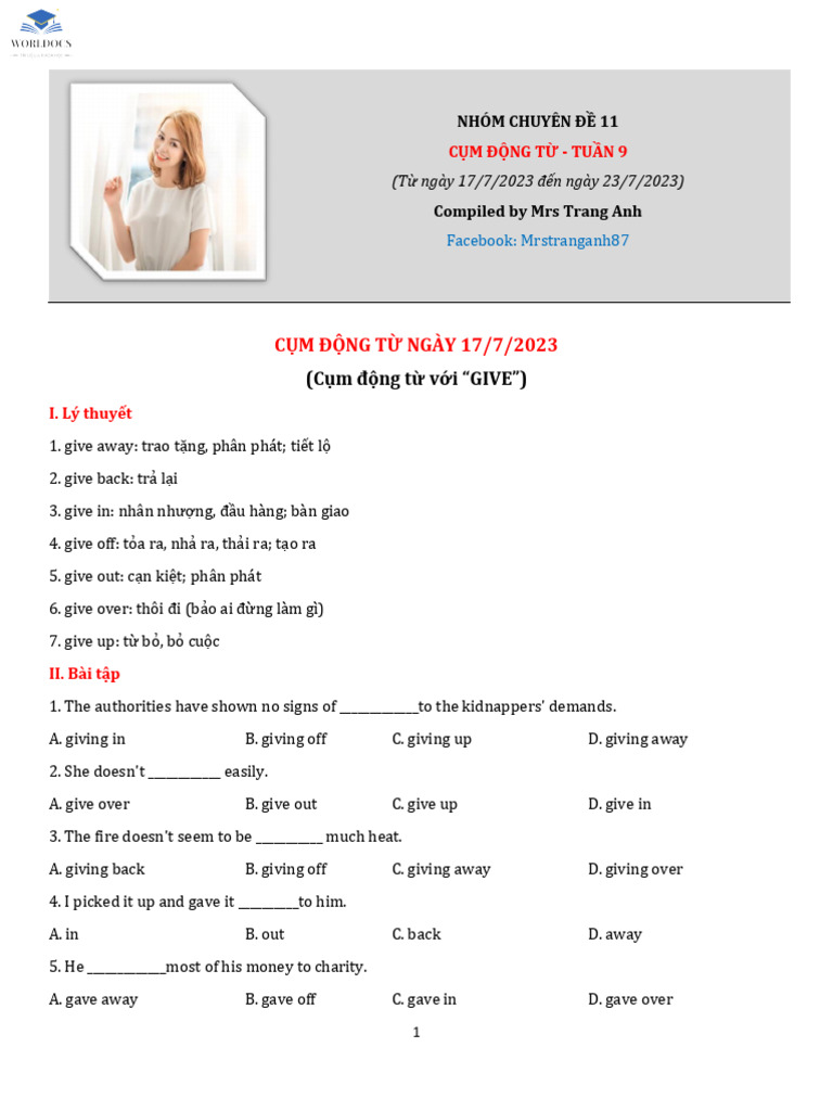 (CD11) Tuan 9 Cum Dong Tu 4 | PDF