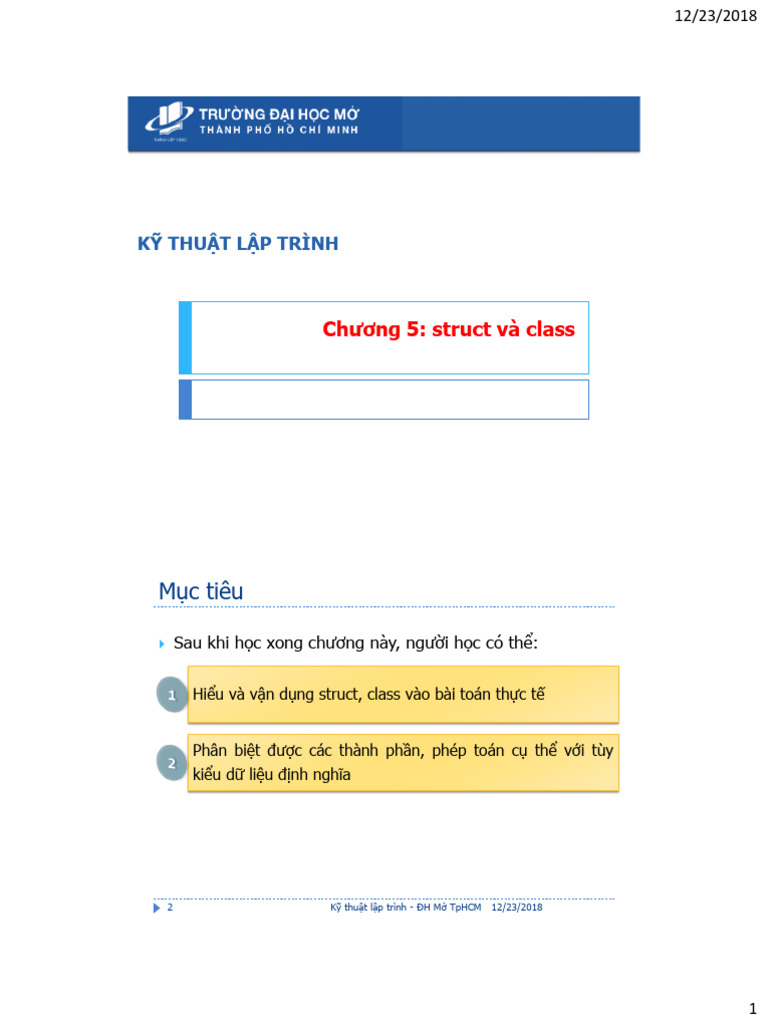 Slide C5 - Struct Class | PDF