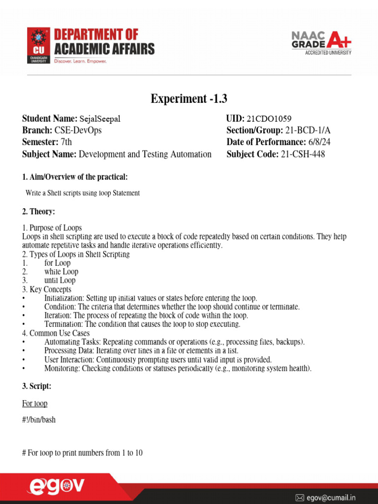 Dat 1 3s Pdf Control Flow Shell Computing