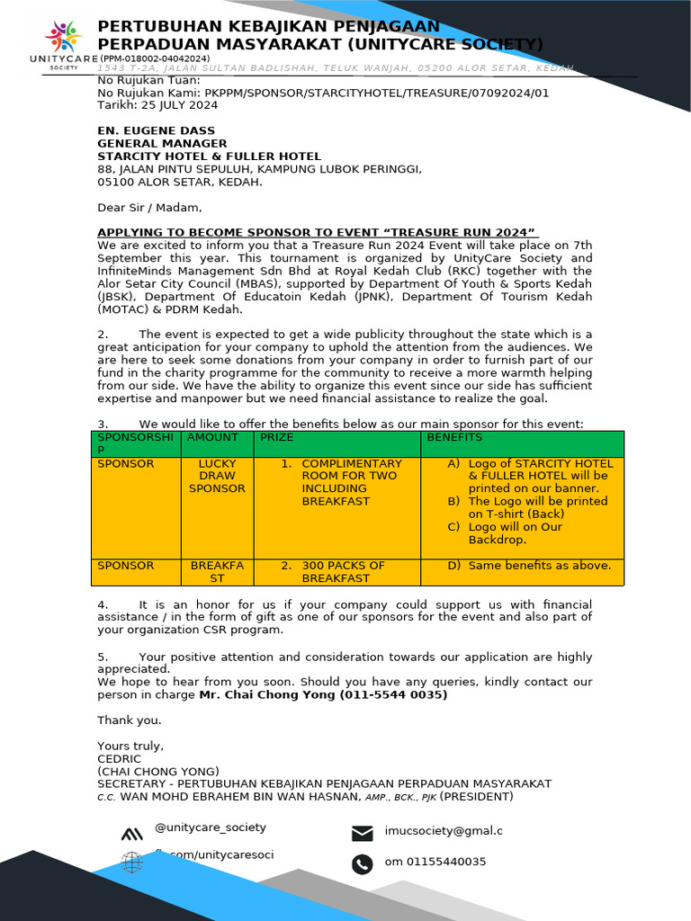 N24 Sponsorship Starcity PKPPM RUNNAME 07092024 01 | PDF