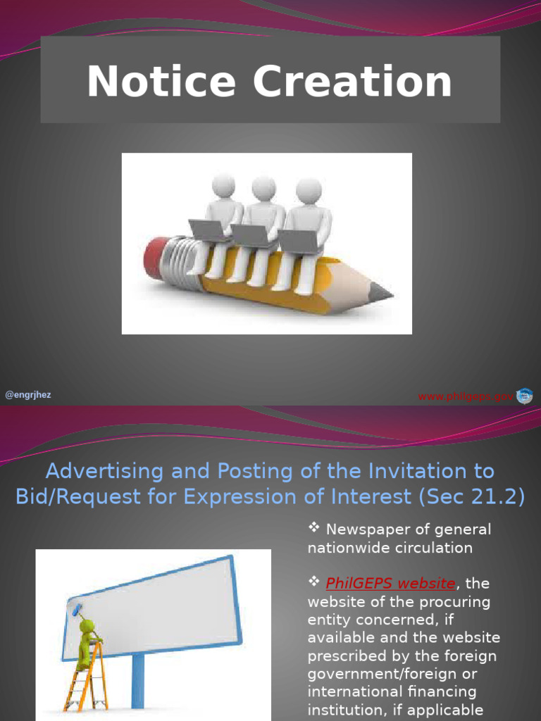 04 Notice Creation | PDF