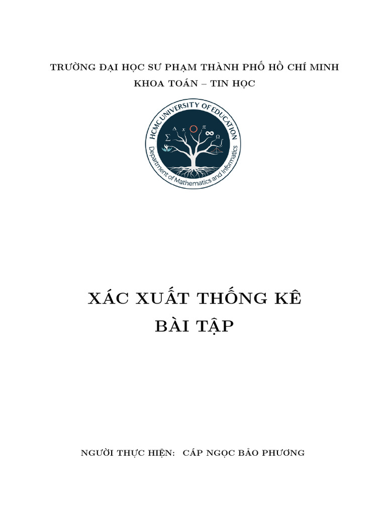 XSTK Bài-tập | PDF