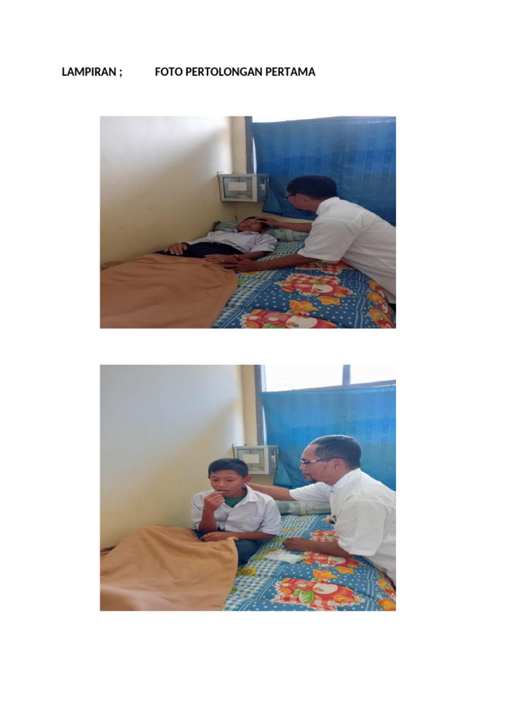 5.2 Lampiran - Foto - Pertolongan - Pertama | PDF