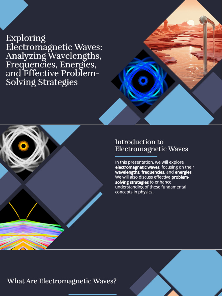 Electromagnetic Waves: Key Concepts & Strategies | PDF | Frequency ...