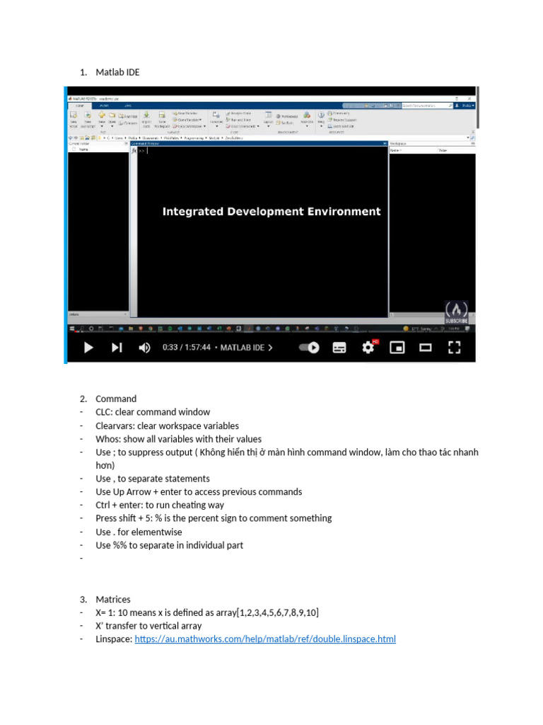 Matlab | PDF