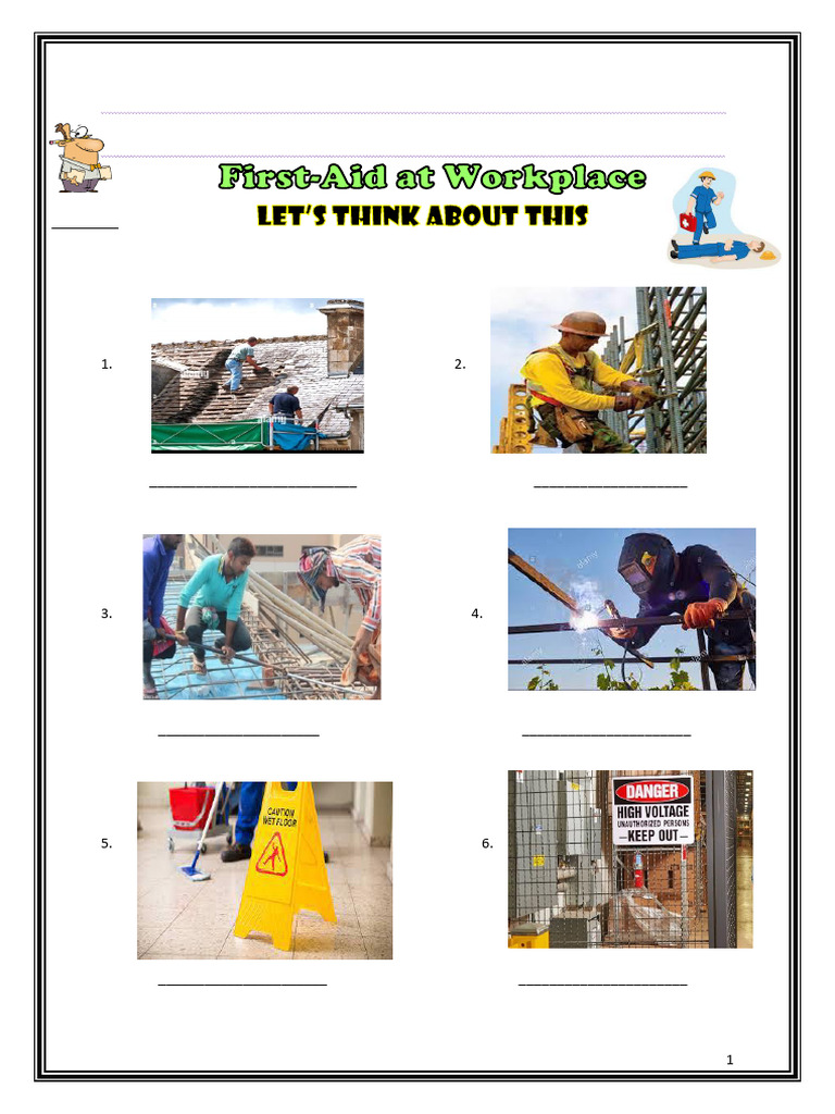 LS4 - Worksheets (First Aid at Work) | PDF | First Aid | Learning