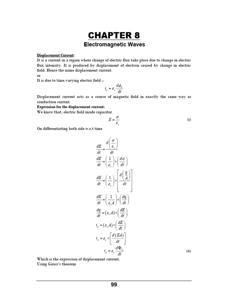 P2-SEM2-PHY Reading Material | PDF
