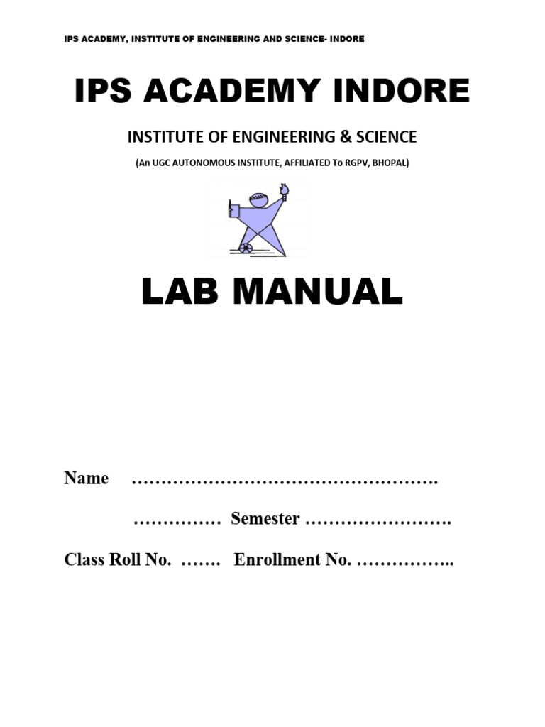 BEE Lab Manual for IPS Academy Indore | PDF | Electric Motor | Transformer