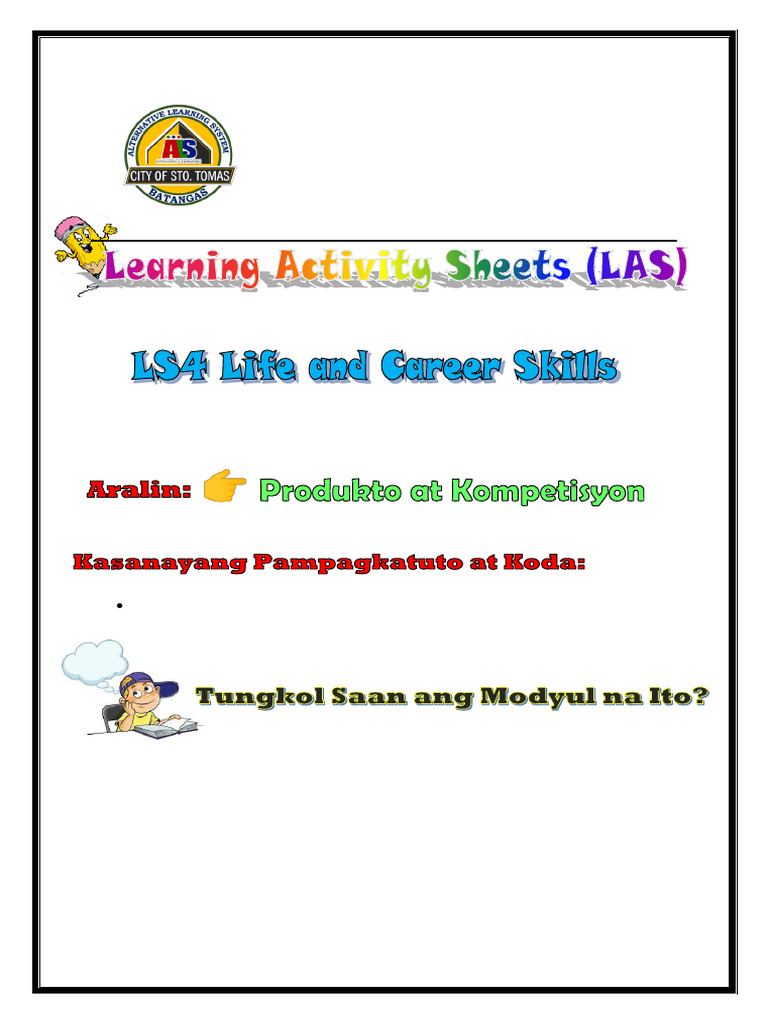 LS4 LAS (Productivity) | PDF