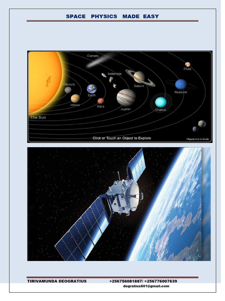 SPACE PHYSICS MADE EASY-1 | PDF | Solar System | Stars
