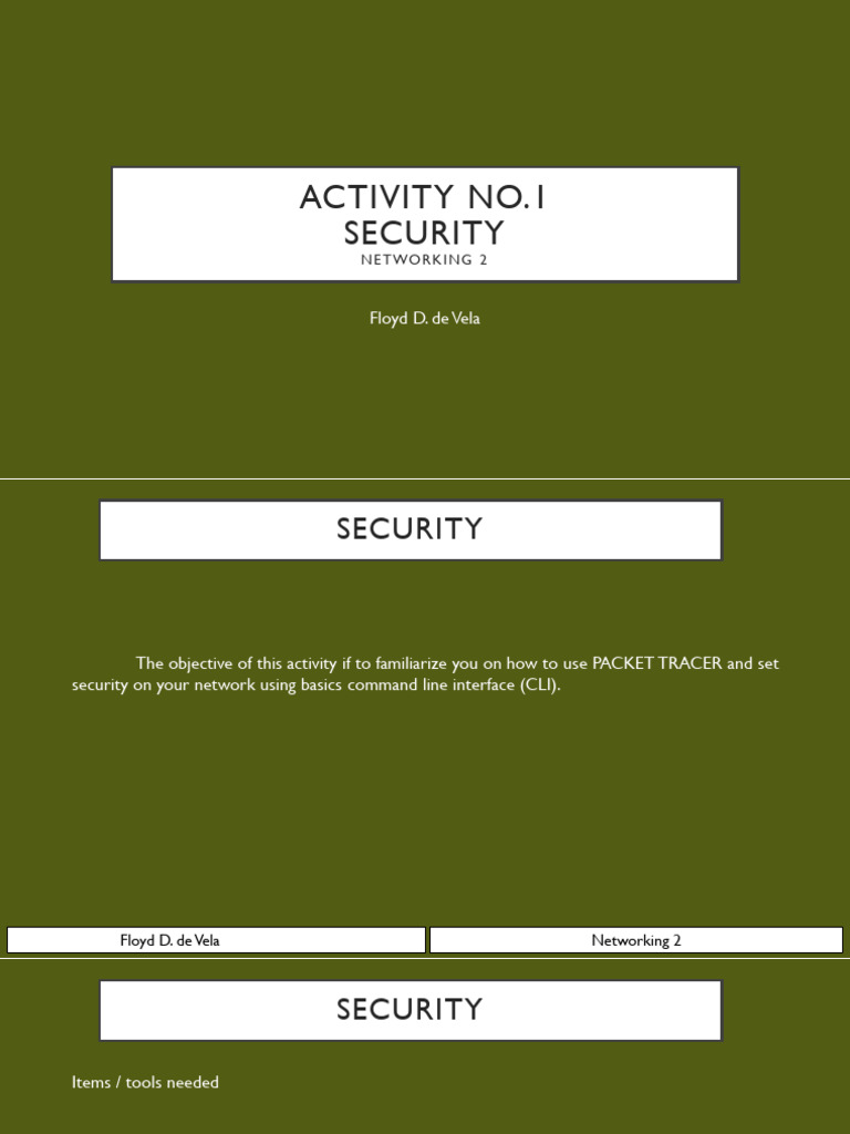 N2 Activity 1 | PDF | Secure Shell | Security
