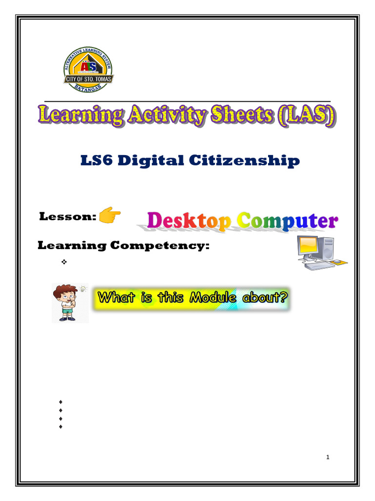 LS6 LAS (Desktop Computer) | PDF | Desktop Computer | Personal Computers
