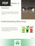 Introduction To 4R Principles Waste Management | PDF | Waste Management ...