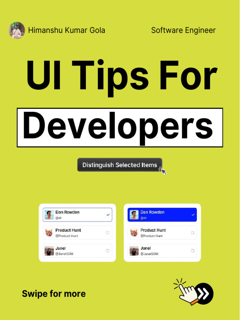 Essential UI Design Tips for Engineers | PDF | Computers